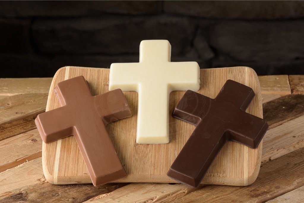 Solid Chocolate Cross - Water's Edge Chocolates, Inc.